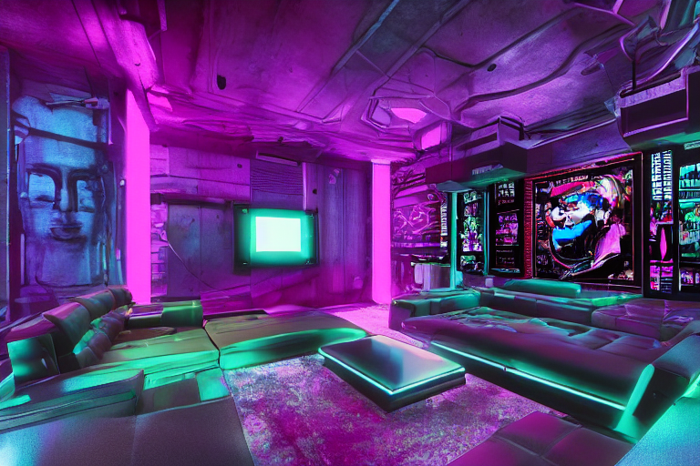 Cyberpunk Room