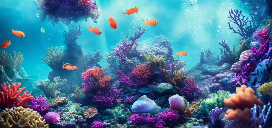 Underwater Coral Background Hd