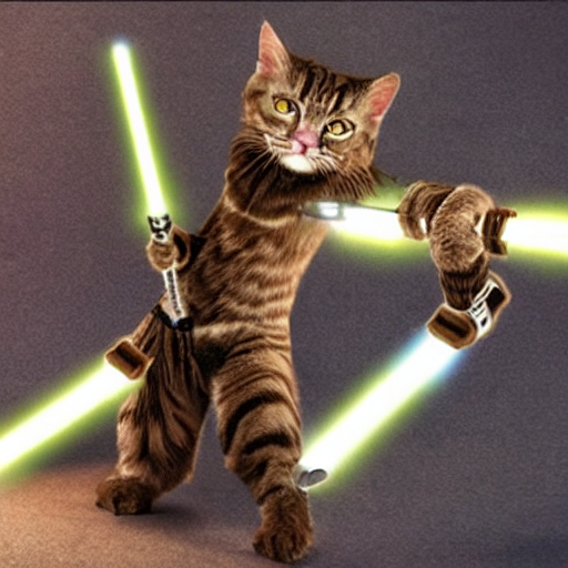 Animals With Lightsaber