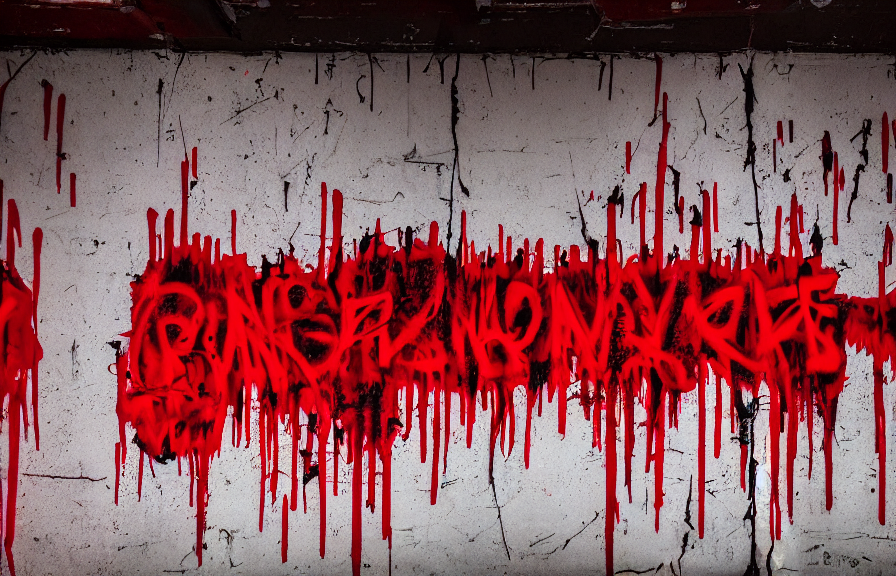 Bloods Graffiti