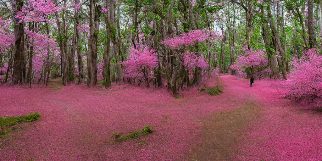 Pink Forest Ireland