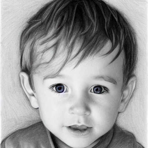 Realistic Drawing Of A Boy