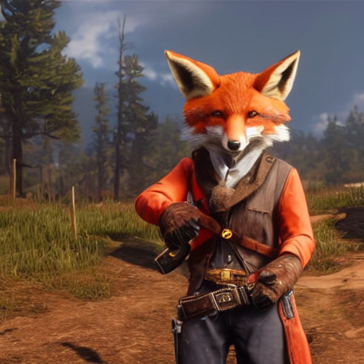 Fox Video Game Character