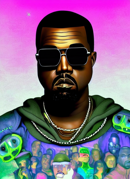 Kanye Sunglasses Vector