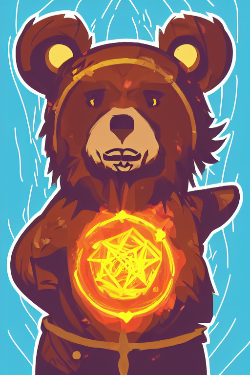 Medieval Bear Symbol