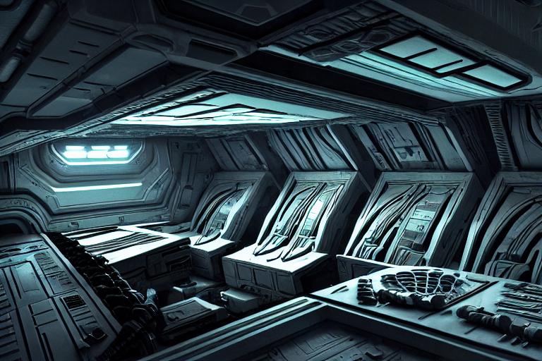 Spaceship Interior Plan