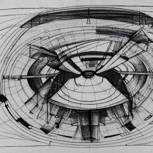 Alien Spaceship Blueprints
