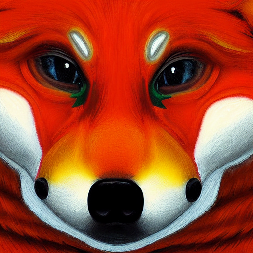 Red Fox Face Paint