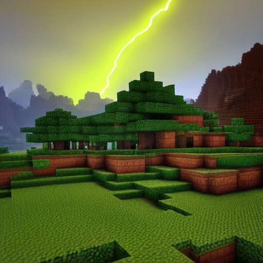 Minecraft Render Wallpaper