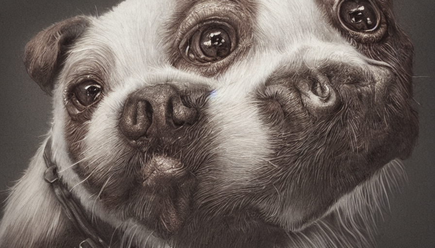 How To Draw A Dog Face Realistic