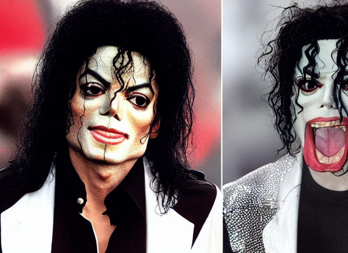 Scary Pictures Of Michael Jackson
