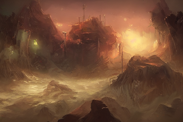 prompthunt: artstation, erak note