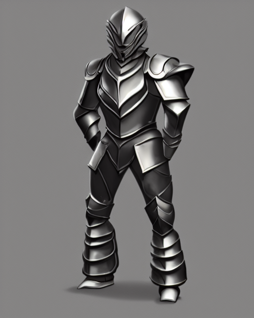 prompthunt: fantasy armor, clean, shiny silver armor with gold trim ...