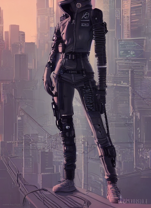 Cyberpunk Assassin
