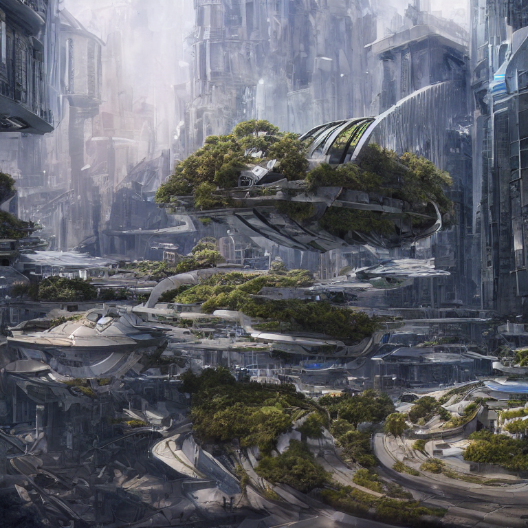 Sci Fi Environment Concept Art