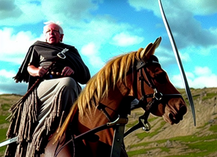 William Wallace On Horse