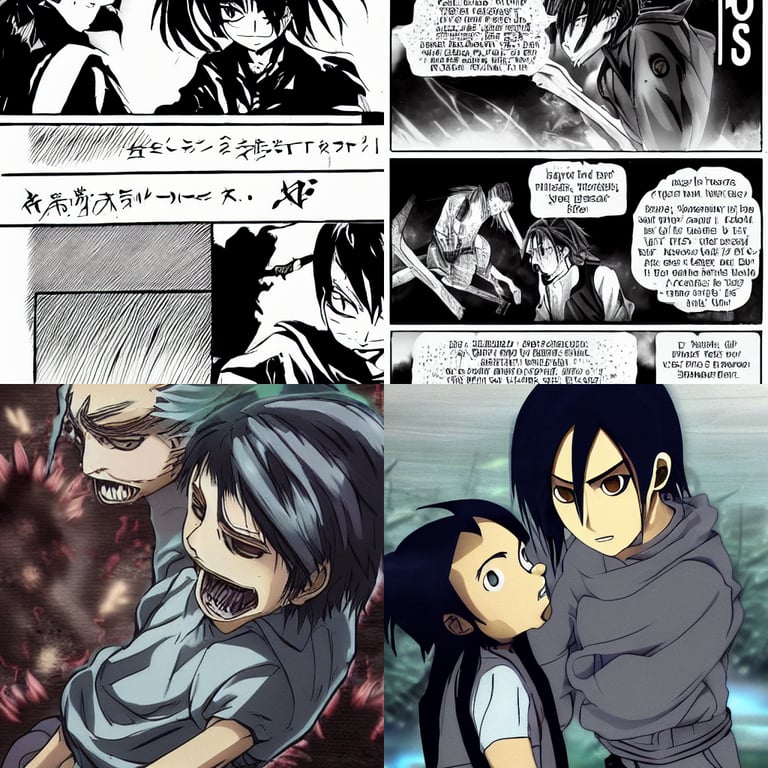 prompthunt: Tanjiro Kamado meets eren yeager