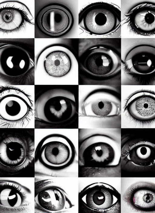 prompthunt: human eyes!, black centered pupil, circle iris detailed ...