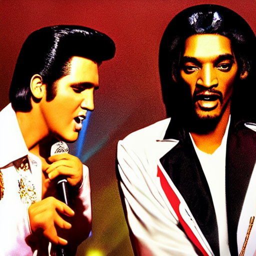 Elvis Presley Singing In Color