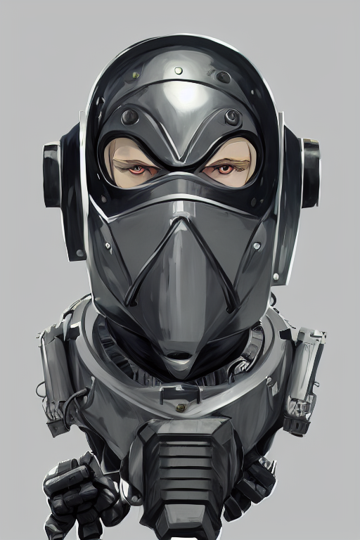 Ninja Mask Concept Art