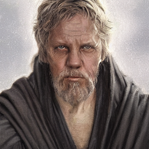 Old Luke Skywalker Beard