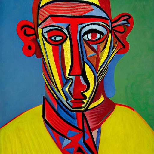 Picasso Realistic Portrait