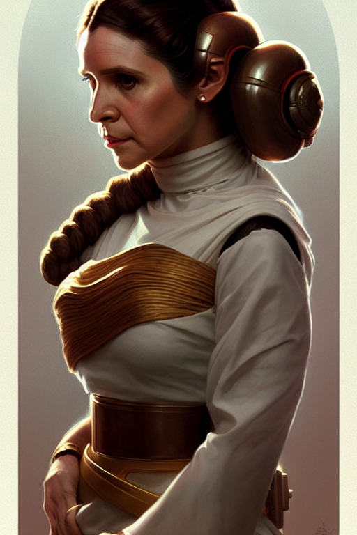 Leia Body Paint