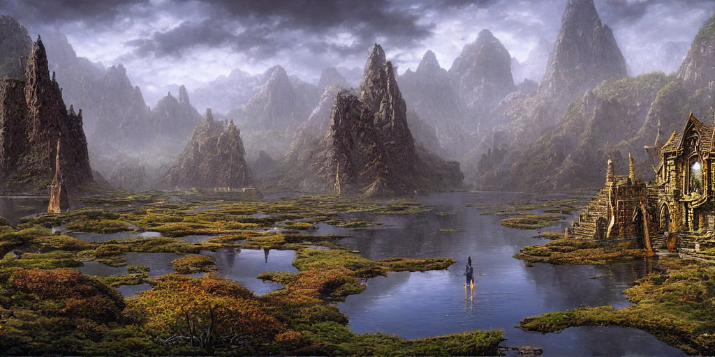 Concept Art Landscape Wallpaper