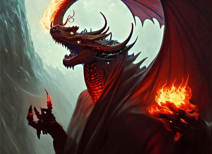 Evil Fire Dragon