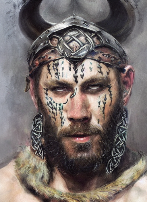 Celtic Face Paint