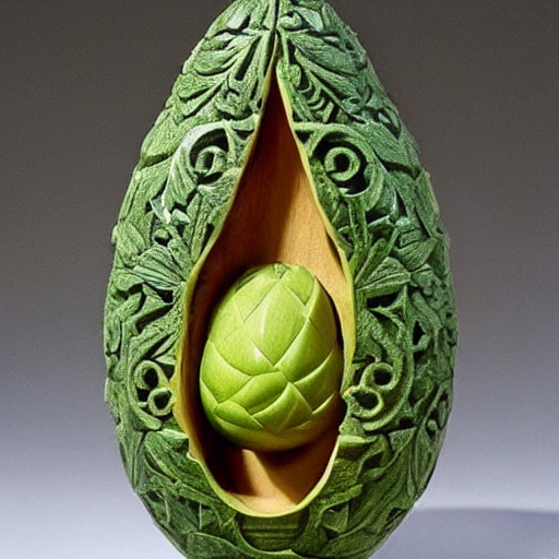 Avocado Carving