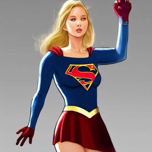 Jennifer Lawrence As Wonder Woman
