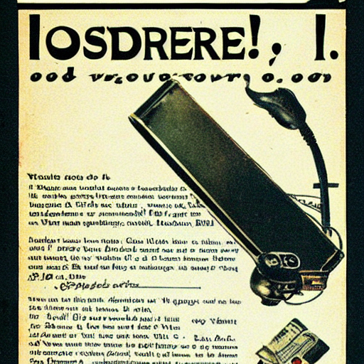 1920s Telephone Ad