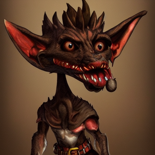 prompthunt: Kobold dog from dungeons and dragons, fantasy, artstation