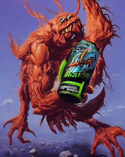 Monster Energy Mascot