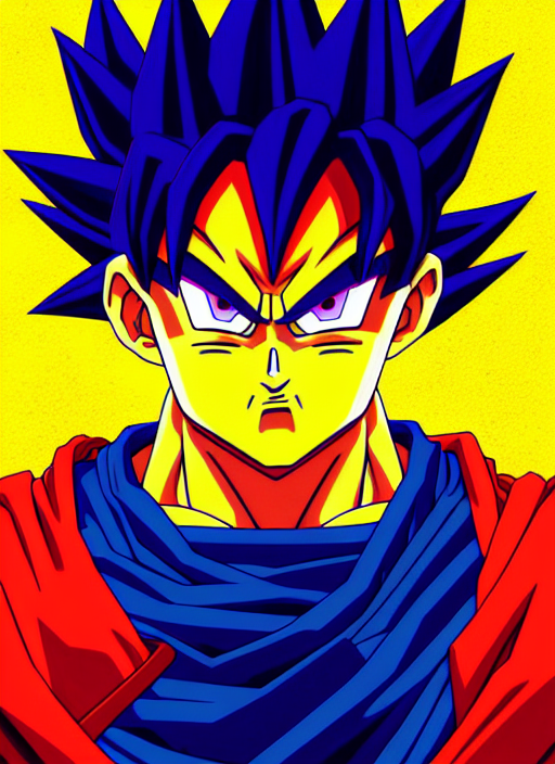 prompthunt: symmetry!! stunning portrait of goku super saiyan!! by ...