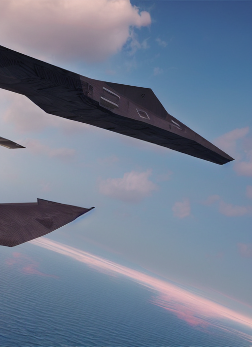 Stealth Fighter Jet Cockpit