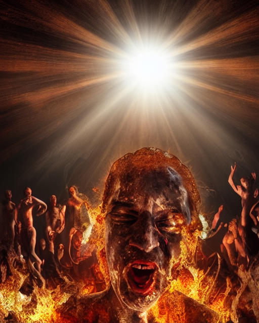 People Suffering In Hell