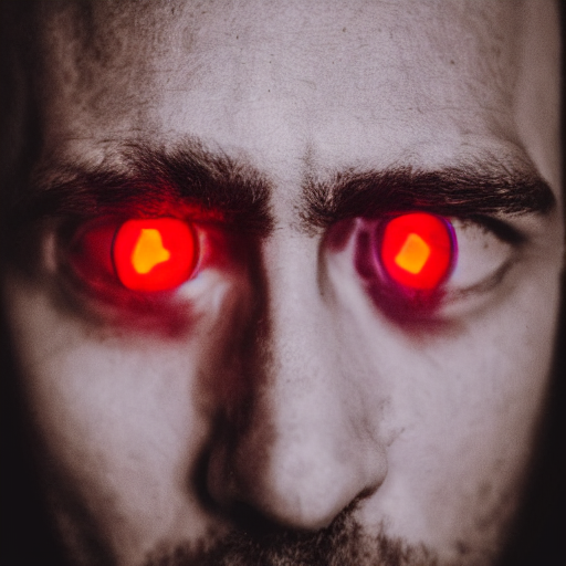 Red Glowing Eyes