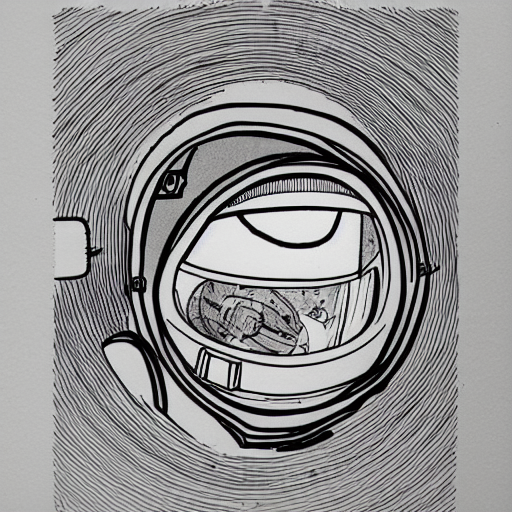 Astronaut Helmet Drawing Tumblr