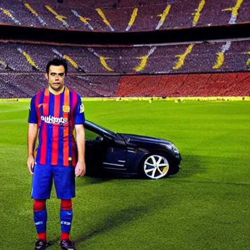 Xavi Hernandez Car