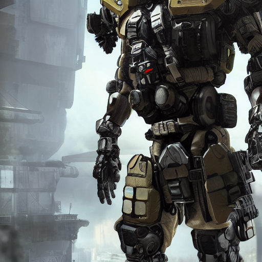 Titanfall Soldier Concept Art