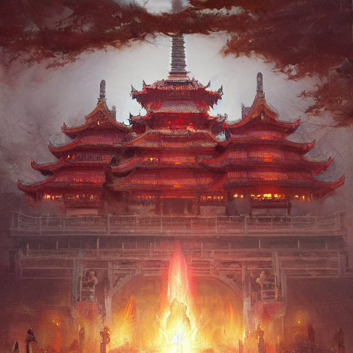 Asian Temple Art