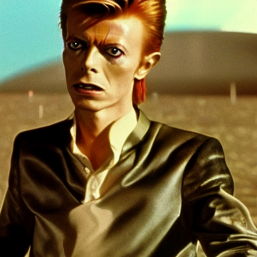 Young David Bowie Eyes