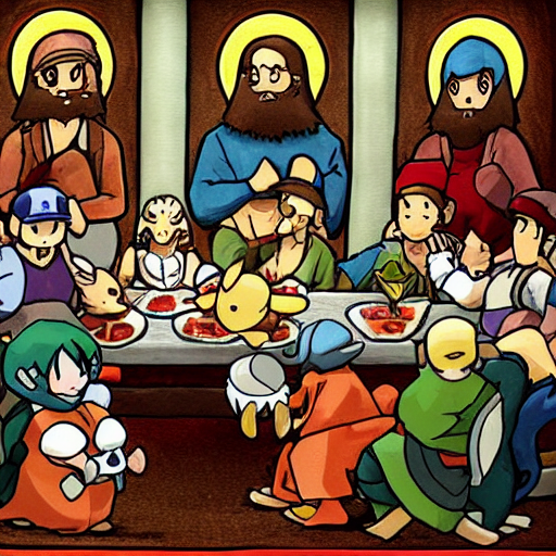 The Last Supper Pokemon
