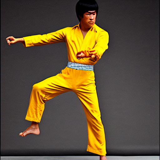 Bruce Lee Yellow Jumpsuit