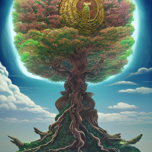 Alex Grey Art Tree