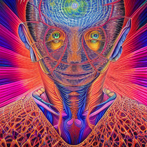 Alex Grey Sacred Geometry