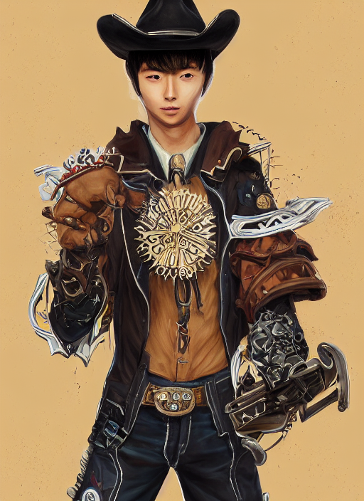 prompthunt: a highly detailed illustration of kento yamazaki as a ...