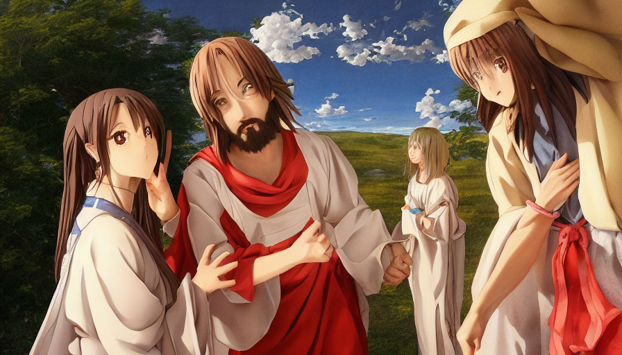 Anime Jesus Christ